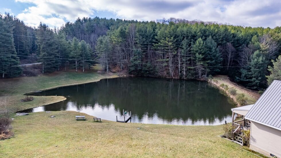 Home & 75 Acres with Stocked Trout Pond in the High Country - Collins ...